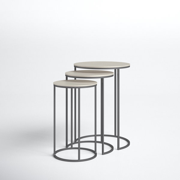 Joss & Main Adelaide 3 Piece Nesting Tables & Reviews | Joss & Main