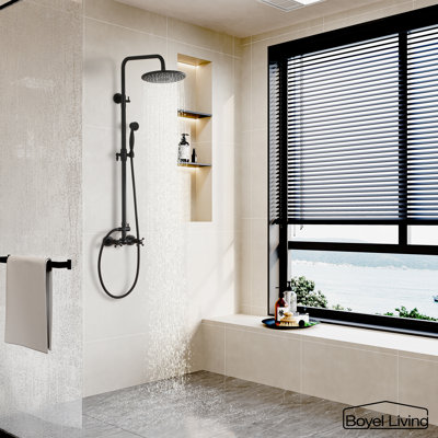 Boyel Living Complete Shower System with Rough in-Valve | Wayfair