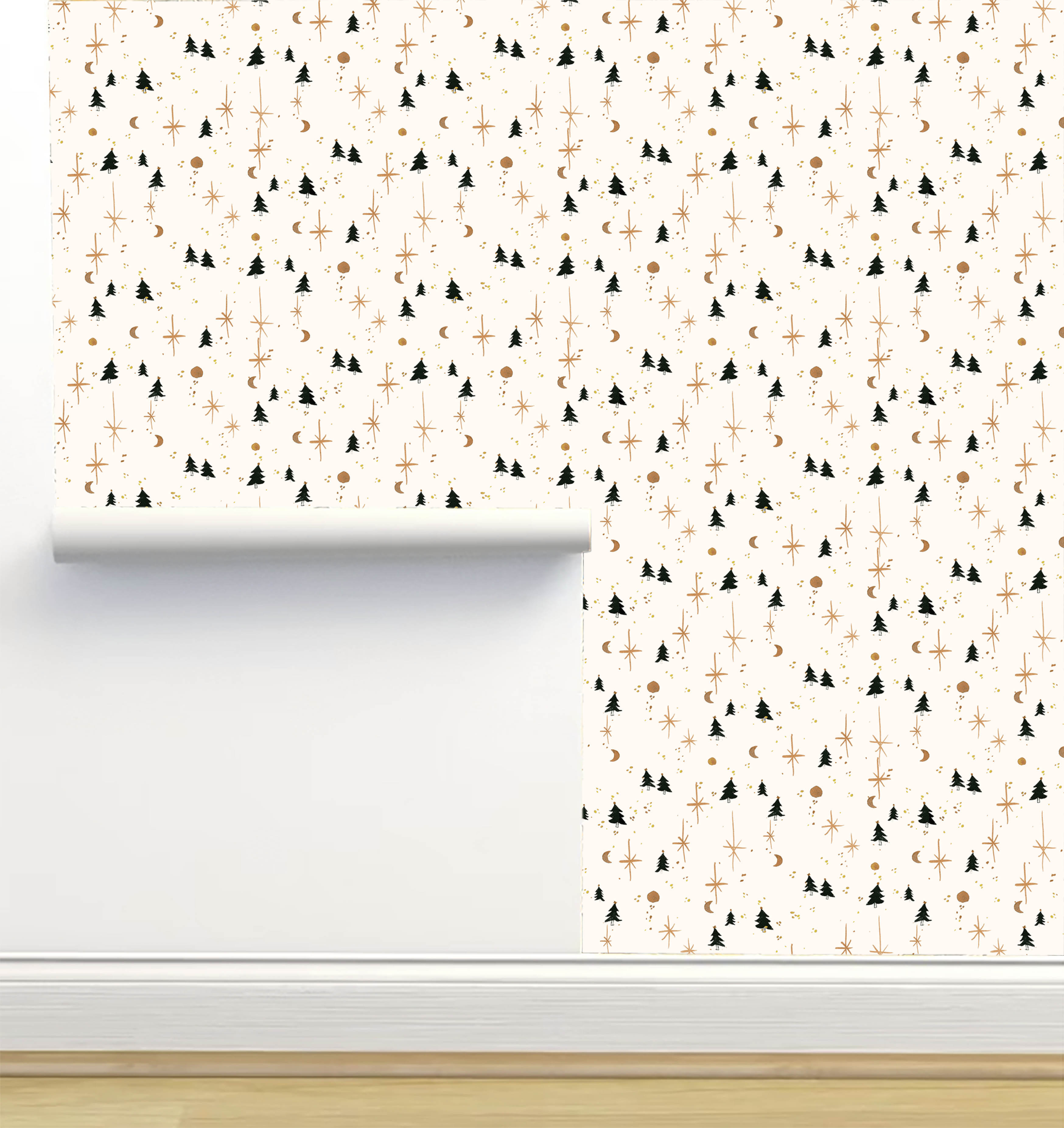 Limitless Walls Crystal W Design 12' L x 2' W Wallpaper Roll | Wayfair