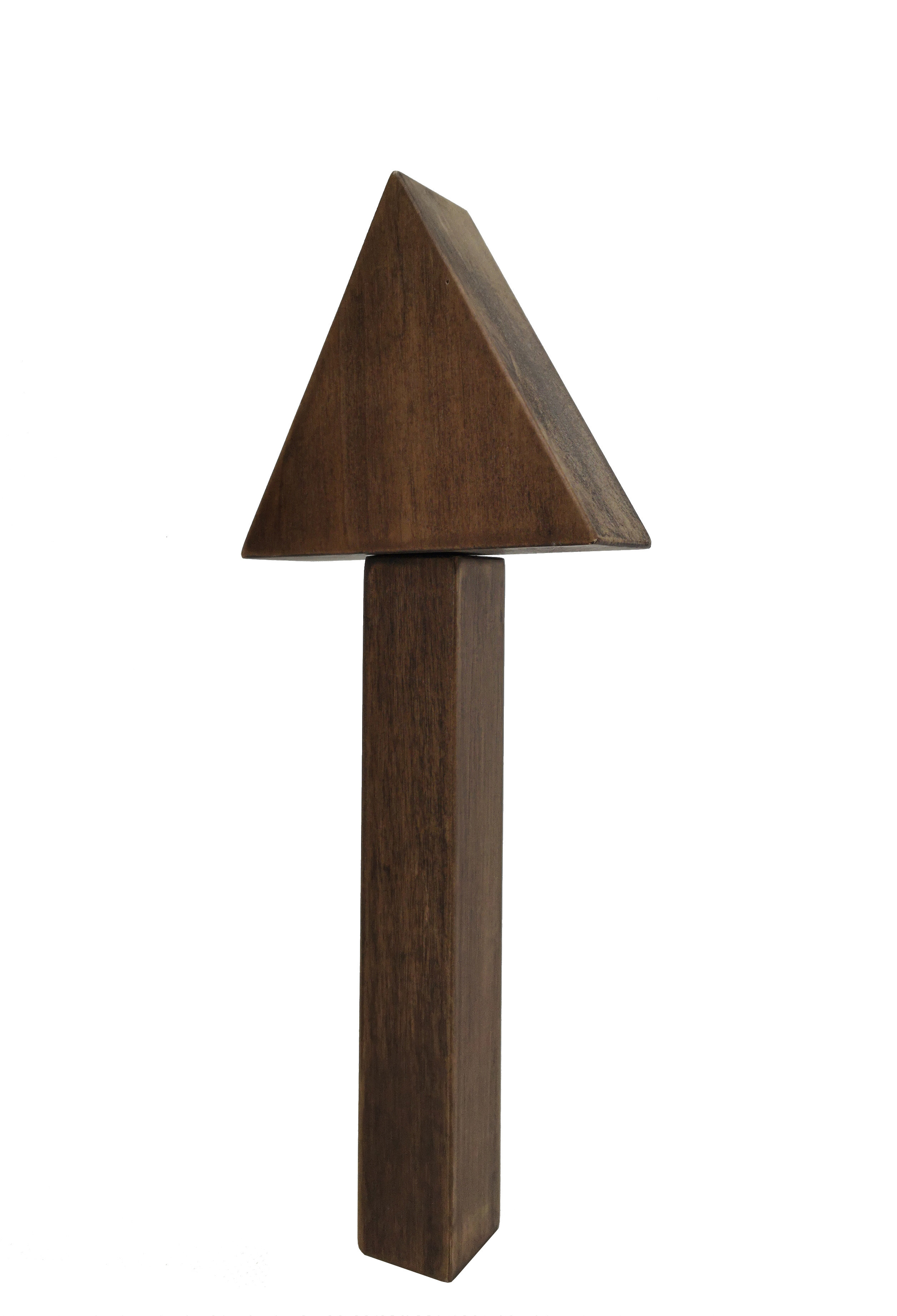 Millwood Pines Triangle Top with Square Handle Wood Beer Tap Handle ...