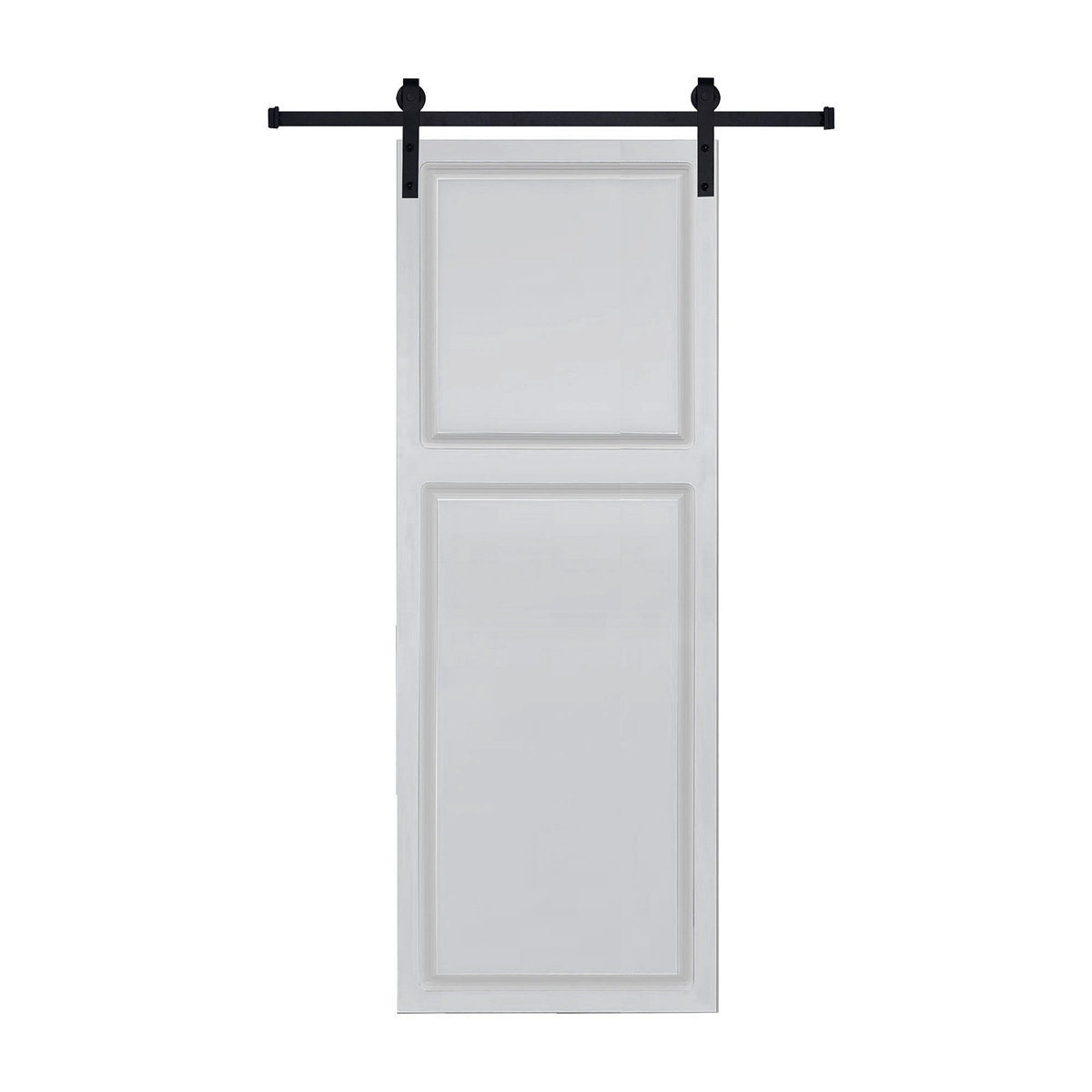 GZMWON 2-Panel Cottage Style Door 3/4" Thick 38 In. X 84 In. MDF White ...