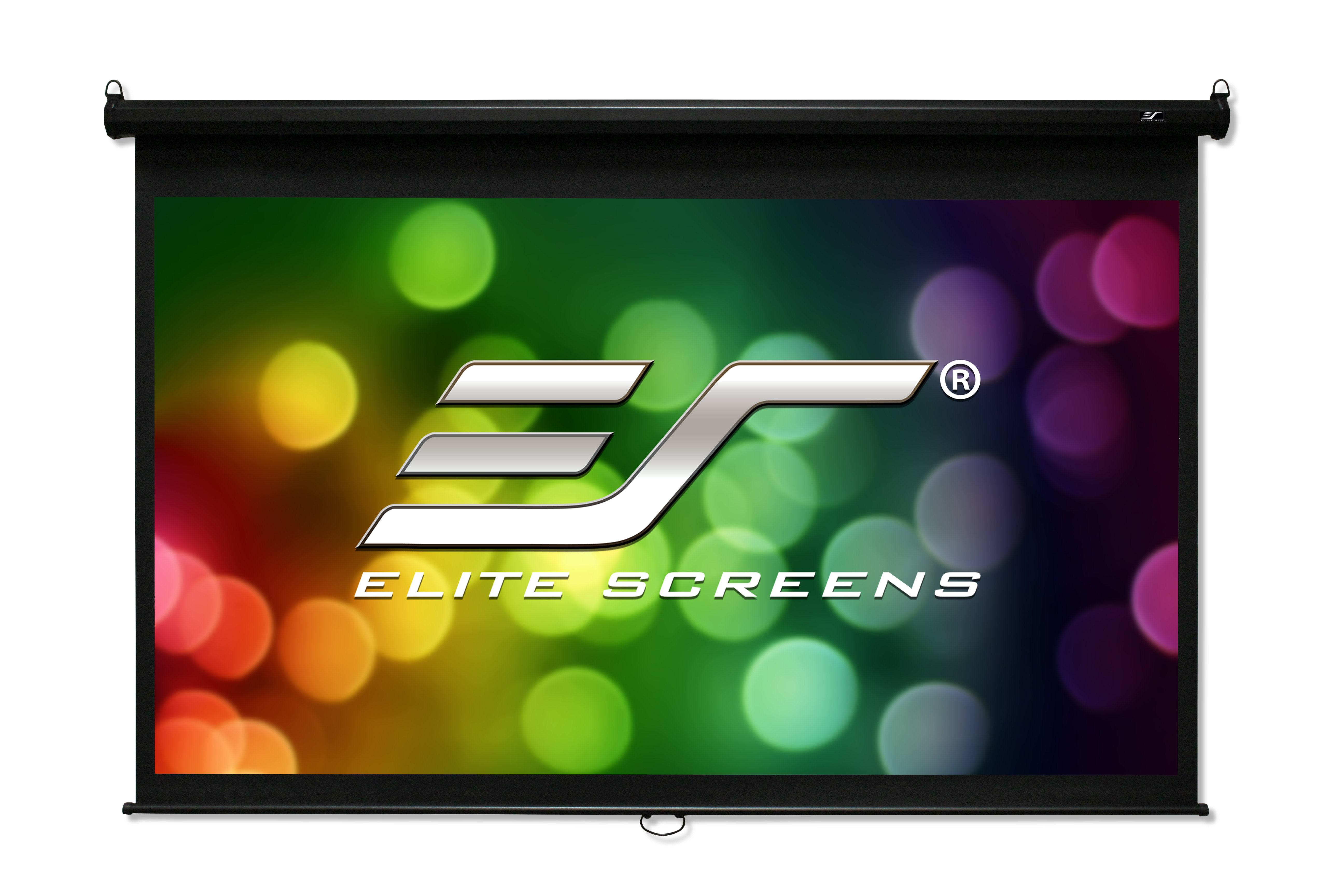 Elite Screens White 120" diagonal Manual Projection Screen & Reviews ...