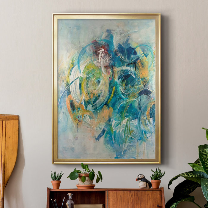 Wrought Studio Dequarius Silent Energy II Framed On Paper Print | Wayfair