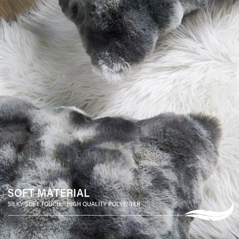 Home Soft Things Abstract Faux Fur Pillow Cover & Reviews | Wayfair