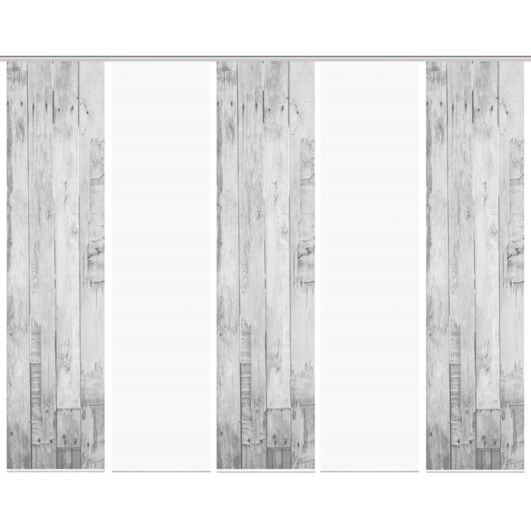 East Urban Home Polyester Semi Sheer Track Insert Sliding Panel ...