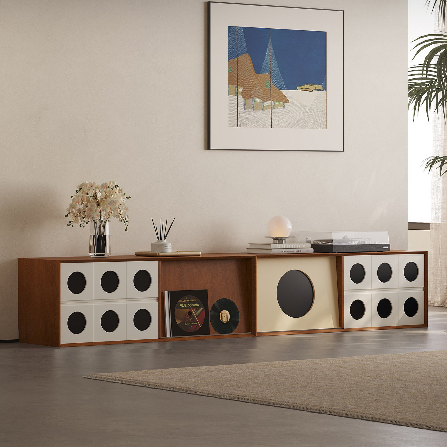 Hokku Designs Retro Creative TV Stand | Wayfair