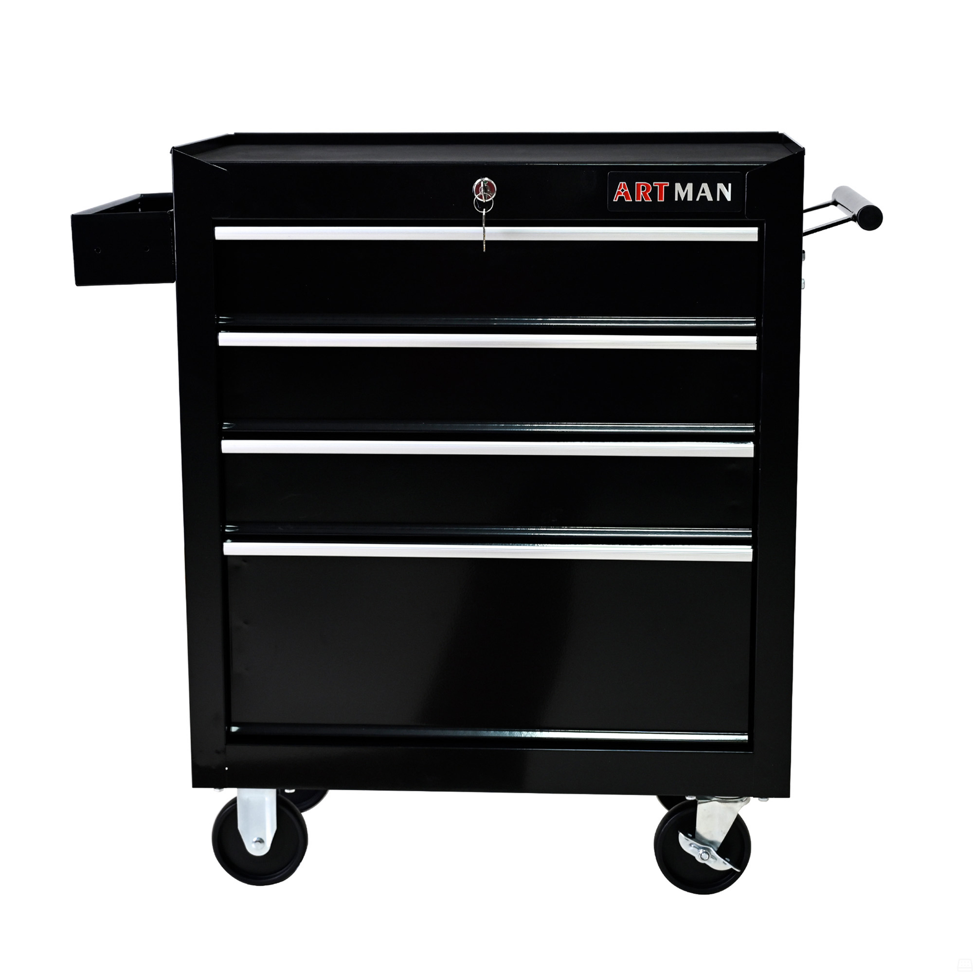 KAQCVIN Rolling Tool Chest, 4 Drawer Tool Box With Wheels, Heavy Duty ...