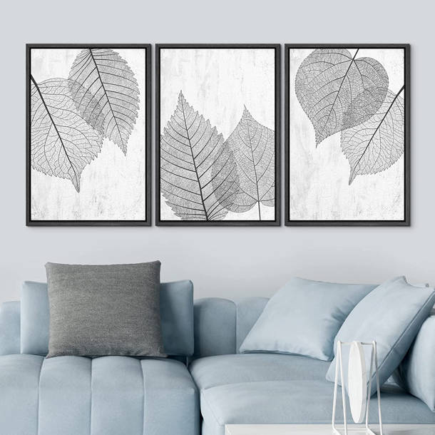 SIGNLEADER Framed Canvas Print Wall Art Set Geometric Indian Mandala ...
