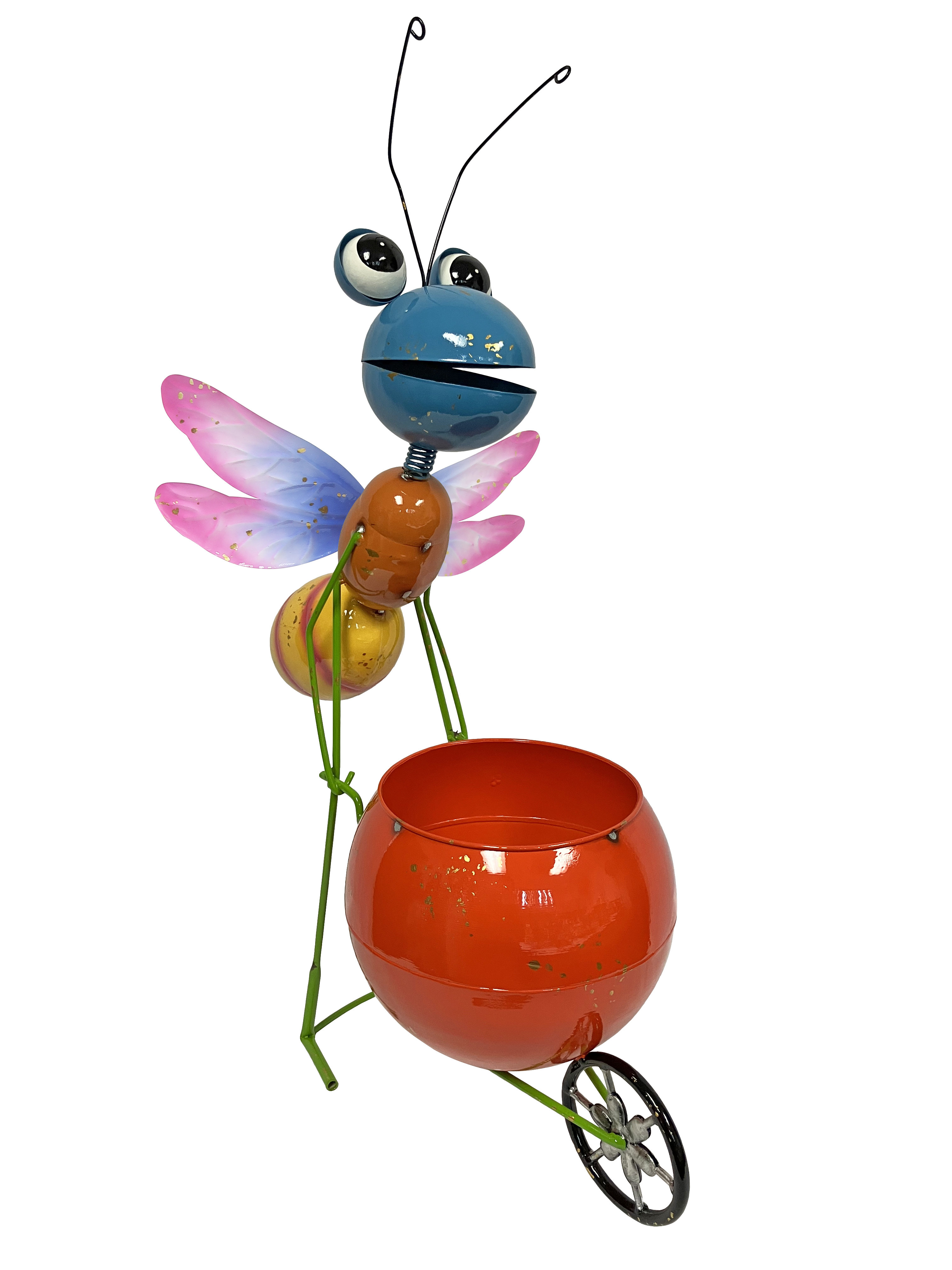 Trinx Kayoko Handmade Metal Ant Insect Pot Planter - Wayfair Canada