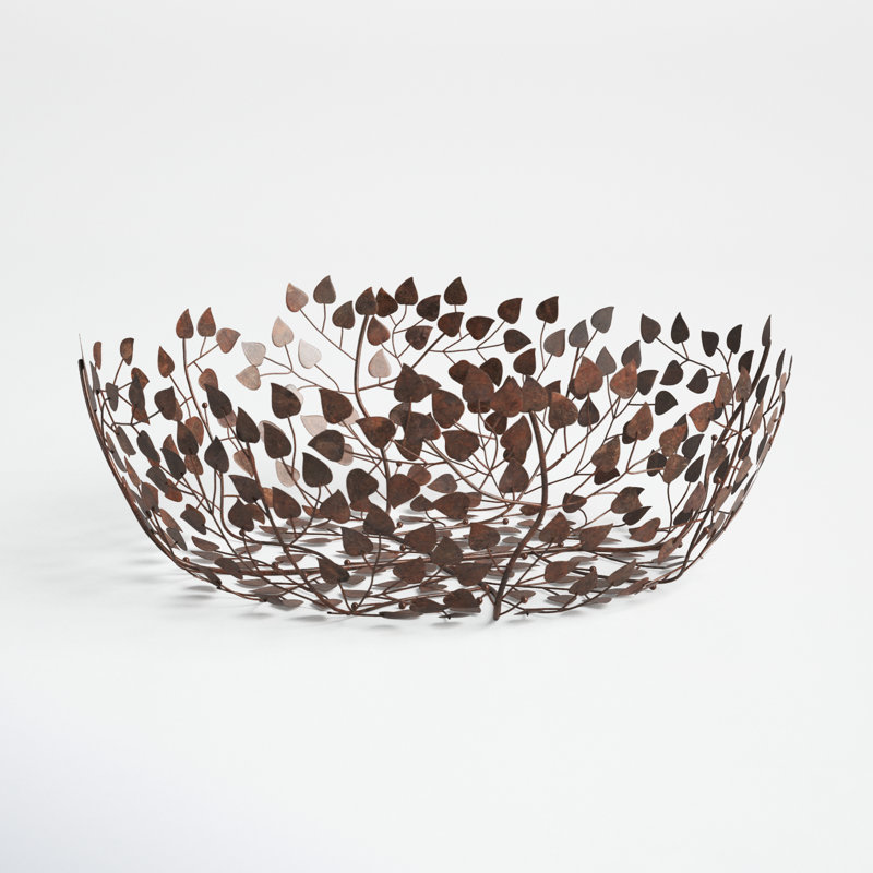 Willa Arlo™ Interiors Shantae Metal Decorative Bowl | Wayfair