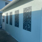 Matrix Decor Screens Plastic Plants & Flowers Wall Decor & Reviews ...