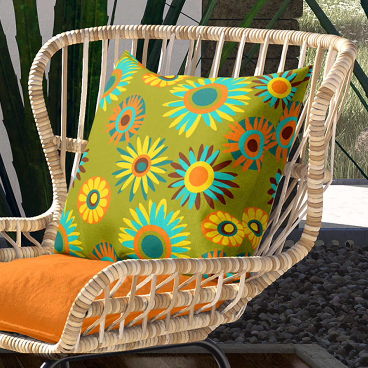 Crash Pad Designs Veun Floral Pillow - Wayfair Canada