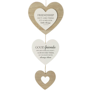 Happy Larry Friendship Wall Décor | Wayfair.co.uk