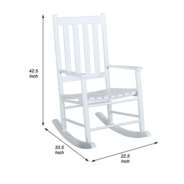 Gracie Oaks Mangassa Adult Rocking Chair & Reviews | Wayfair
