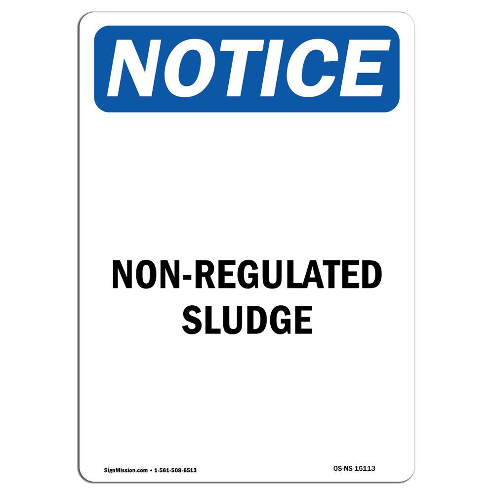 SignMission Non Regulated Sludge Sign | Wayfair