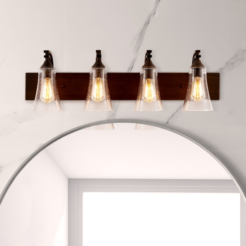 4 Light Bathroom Vanity Lighting You'll Love | Wayfair