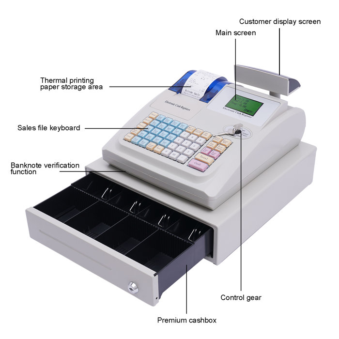 FRONG Multiple Function Cash Registers with Wide Payment Methods | Wayfair