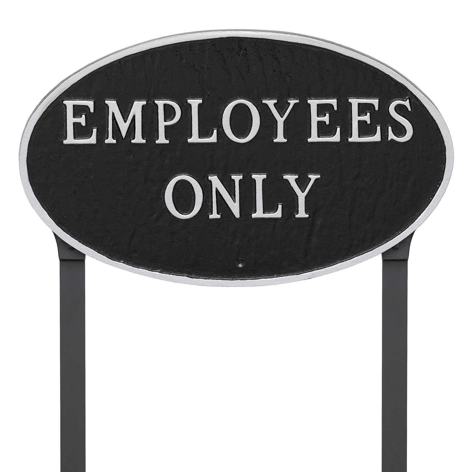 Montague Metal Products Inc. Employees Only Statement Garden Sign ...