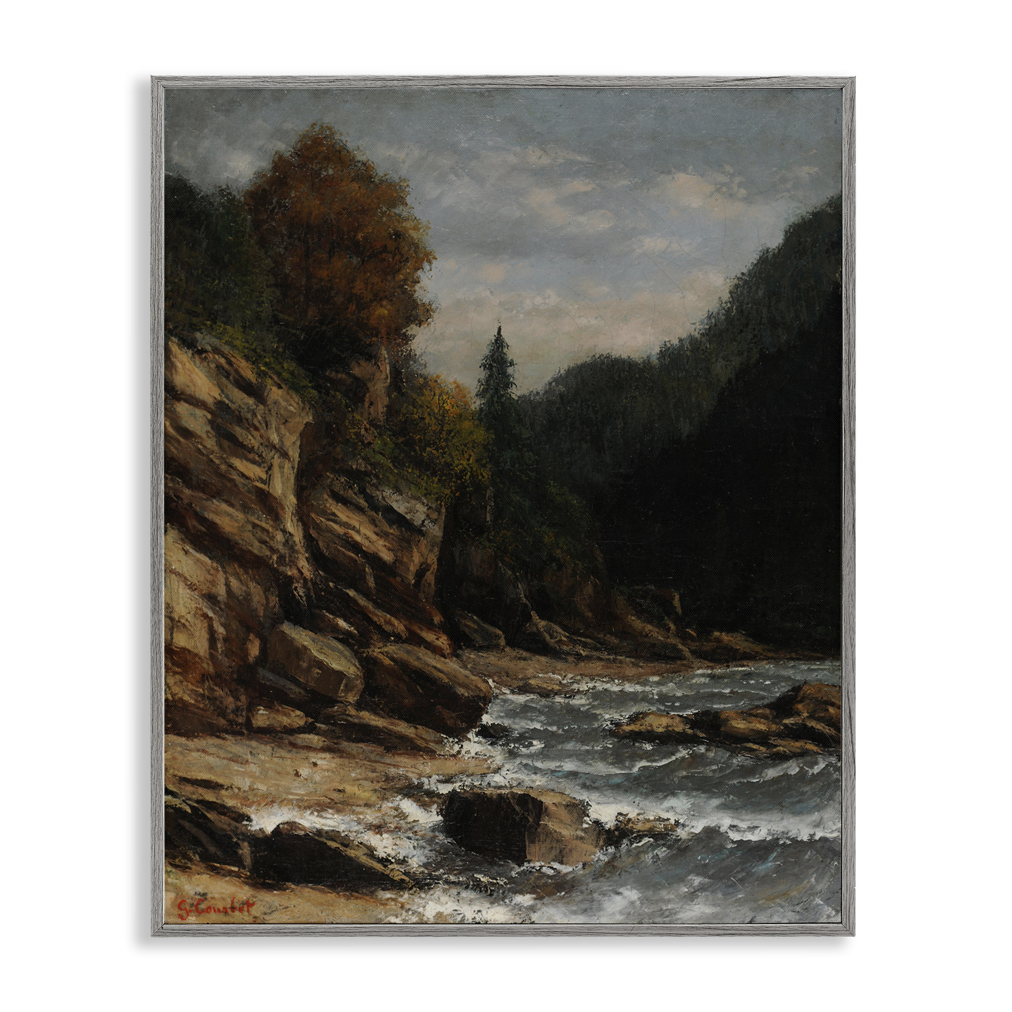 Ebern Designs Classical Ocean Tide Framed Giclee Art by ...