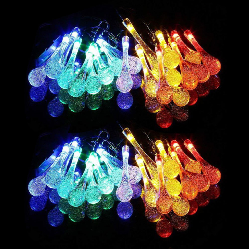 The Holiday Aisle® 30 LED Solar String Lights Halloween Decor Outdoor ...