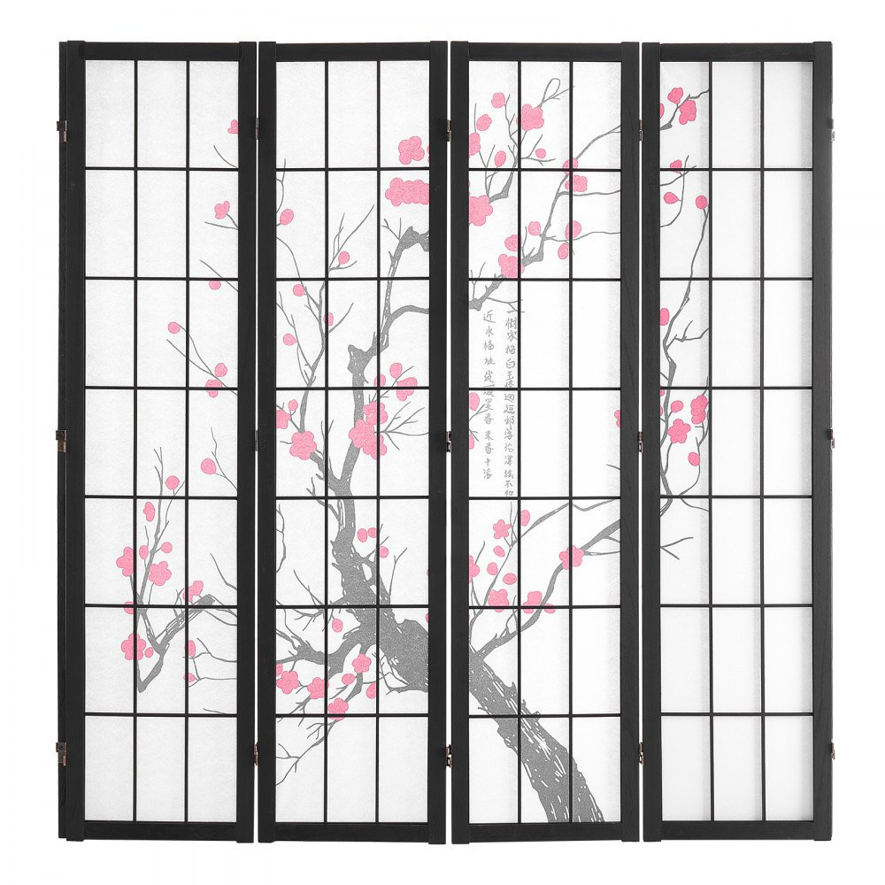 Lark Manor™ Room Divider, Japanese Room Divider Screen, Wood Folding ...