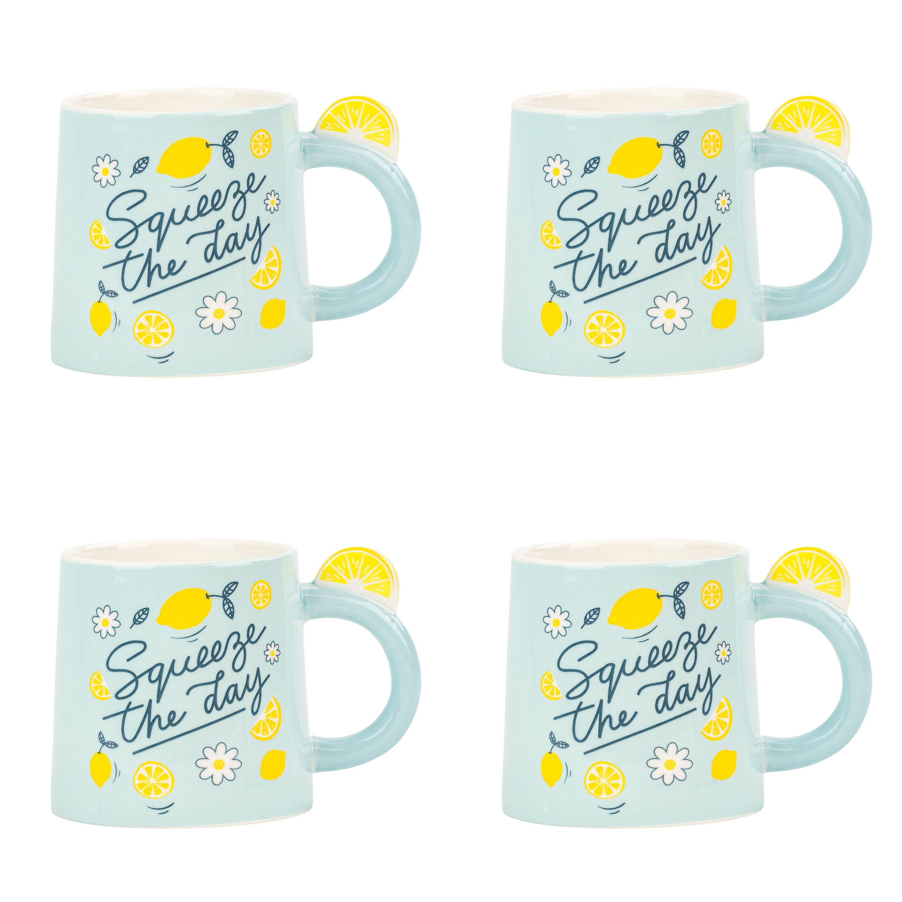 Ten Strawberry Street 10 Strawberry Street Squeeze The Day Mug | Wayfair