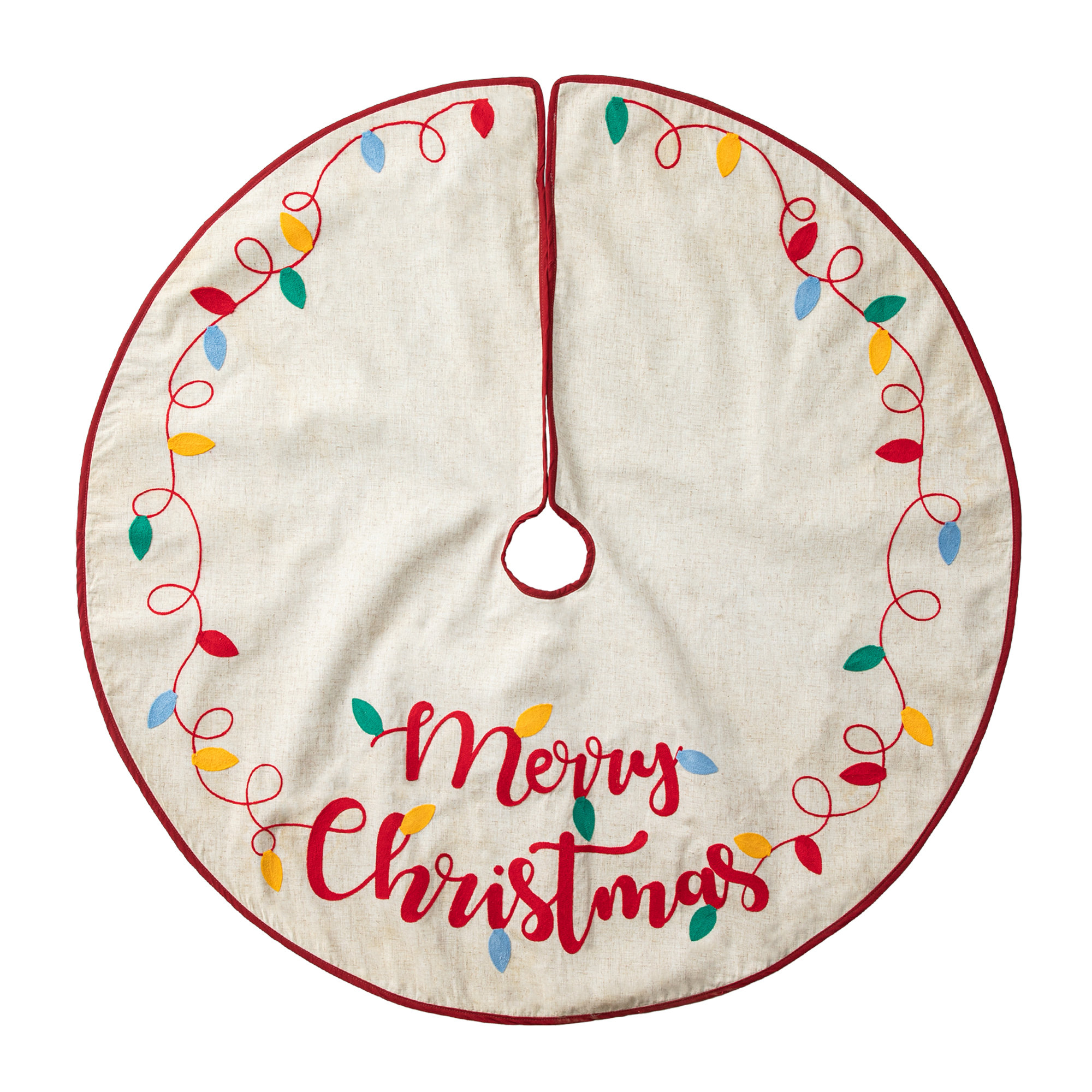 The Holiday Aisle® LED Tree Skirt & Reviews | Wayfair