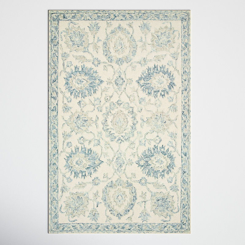 Birch Lane™ Aden Hand Hooked Wool Oriental Rug & Reviews | Wayfair