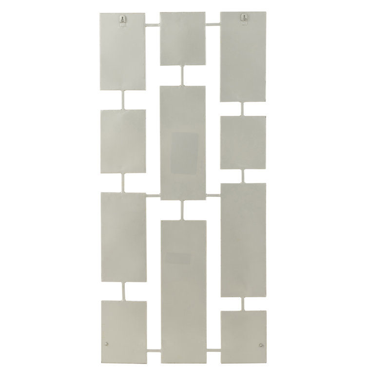 Brayden Studio Ajayla Rectangle Metal Floor Mirror | Wayfair.co.uk