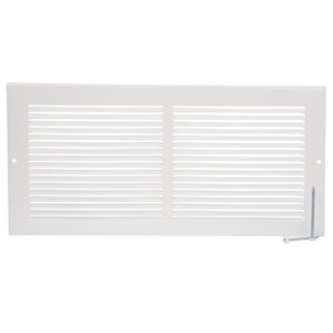 Imperial White Steel Baseboard Vent Cover "& Reviews" | Wayfair