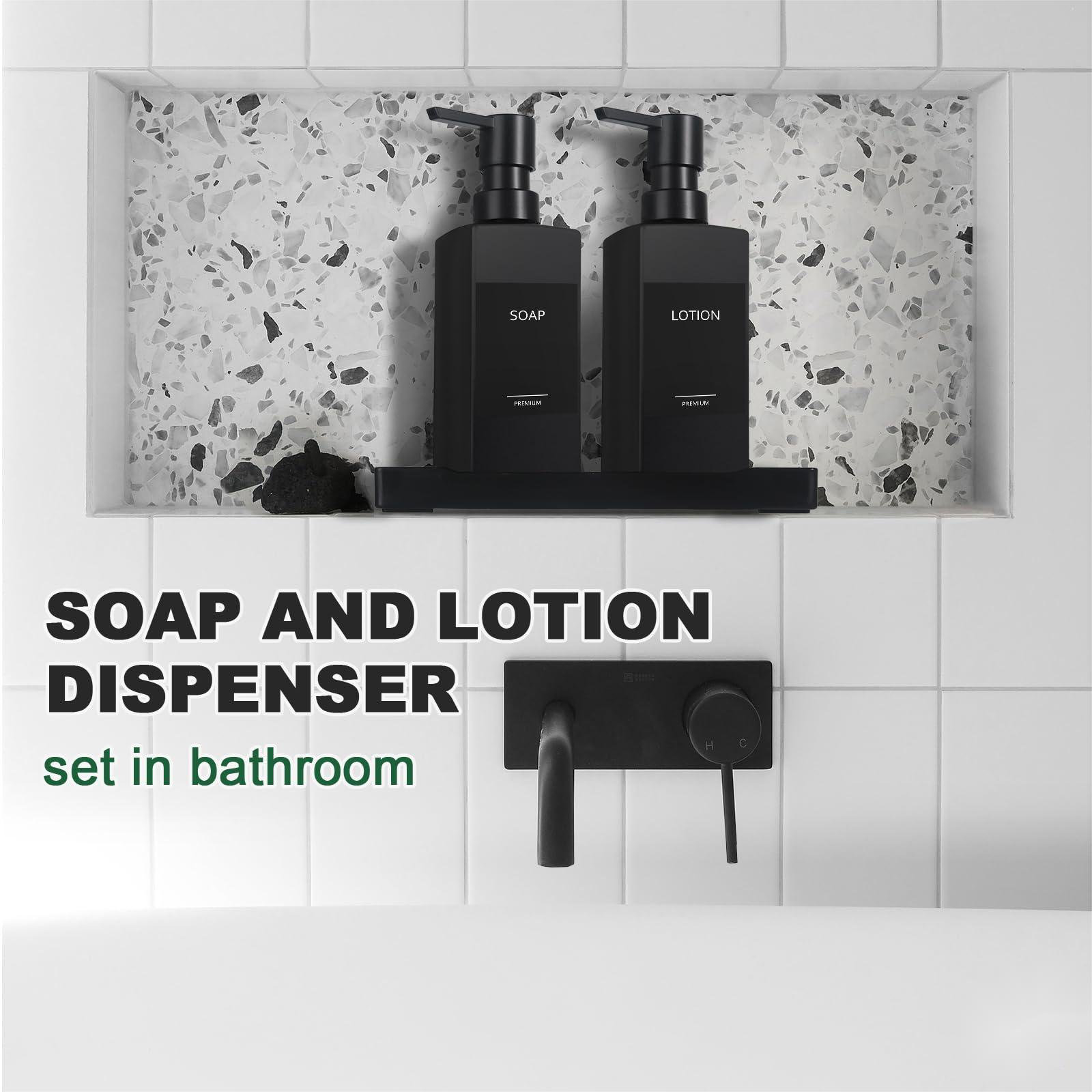 One Allium Way® Kitchen Soap Dispenser Set, Hand And Dish Soap ...