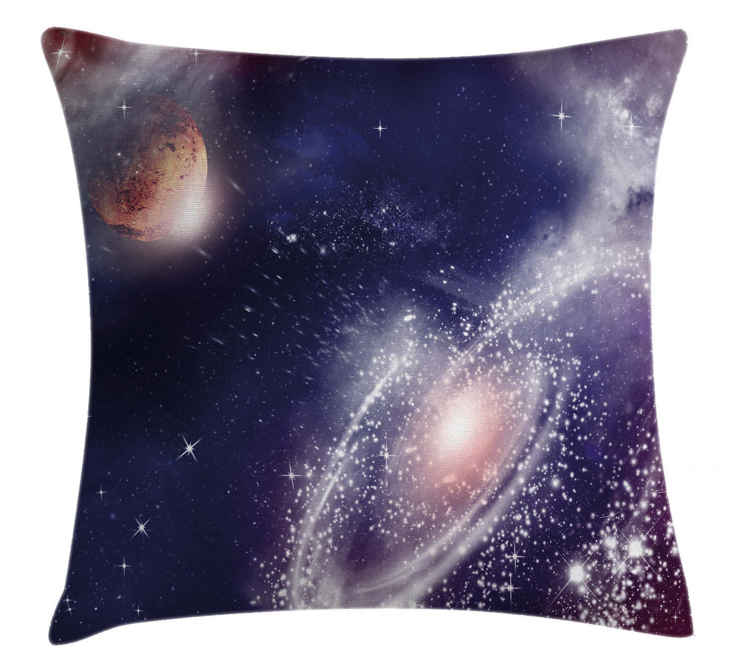 Ambesonne Nebula and Planet Cosmic Galactic Outer Space Night Indoor ...