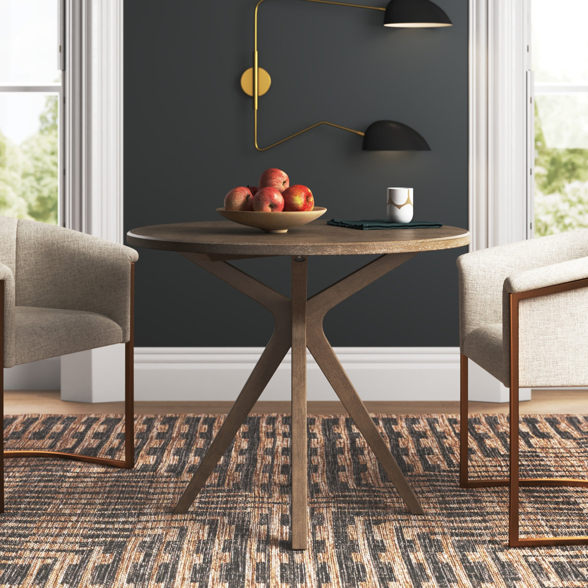 Joss & Main Lorient 36" Mango Solid Wood Dining Table & Reviews | Joss ...