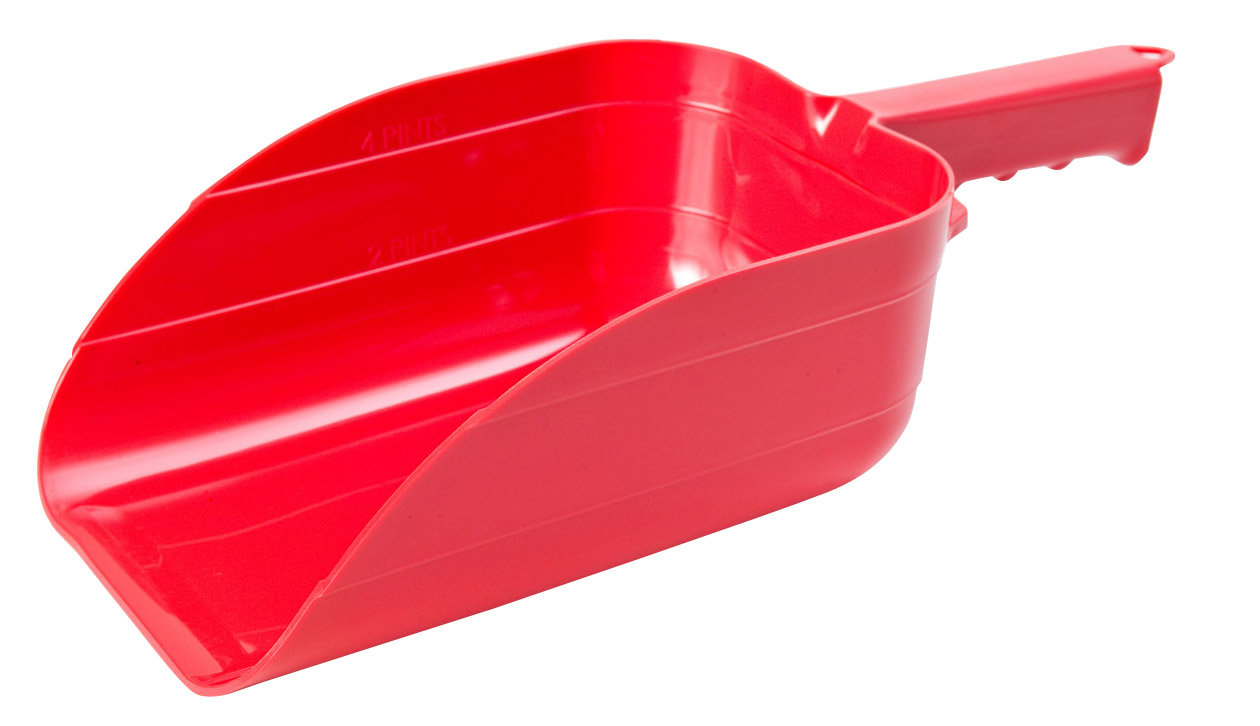 Miller Mfg Feed Scoops in Red | Wayfair