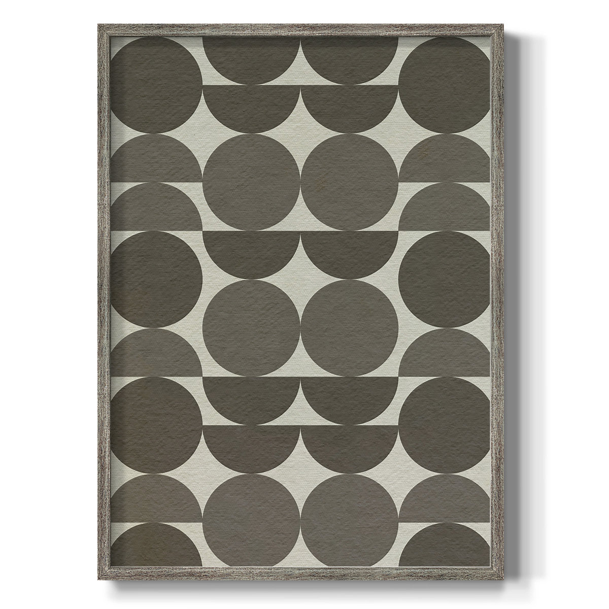 Wrought Studio™ Neutral Subtle Shift I Framed Print - Solid Wood | Wayfair