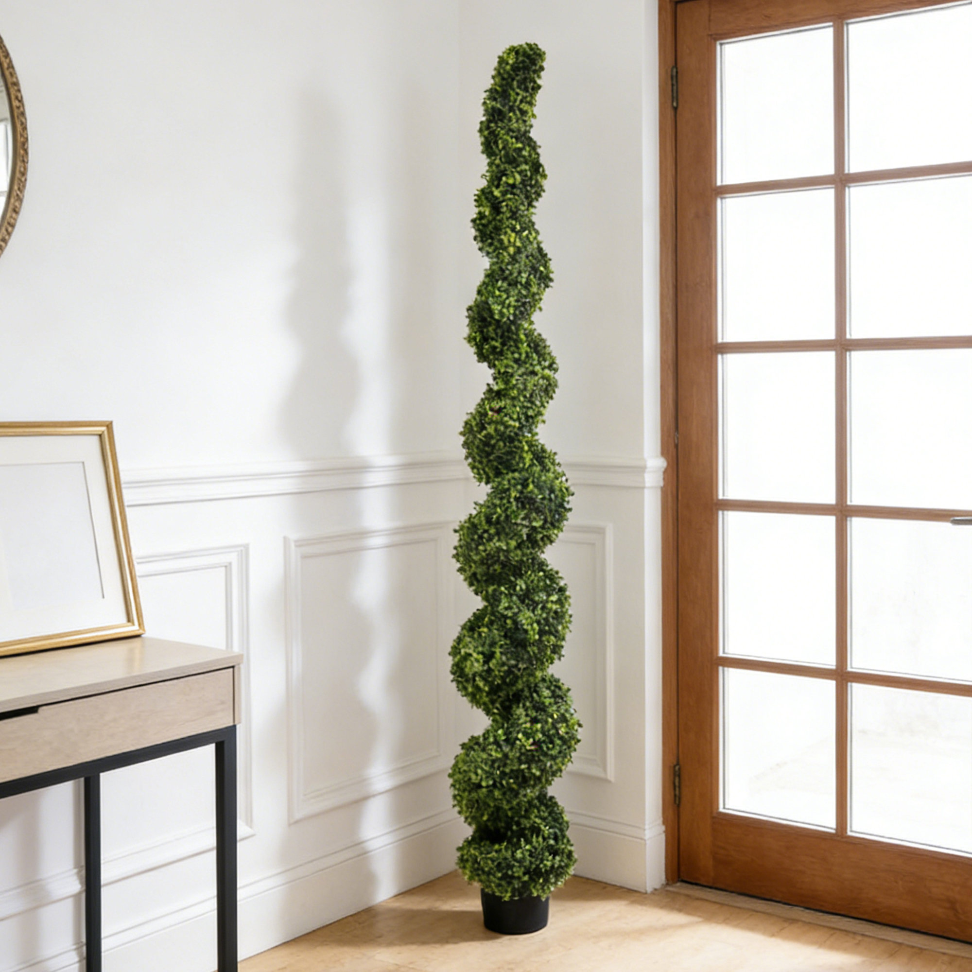 Wildon Home® 7FT Artificial Spiral Shape Tree | Wayfair