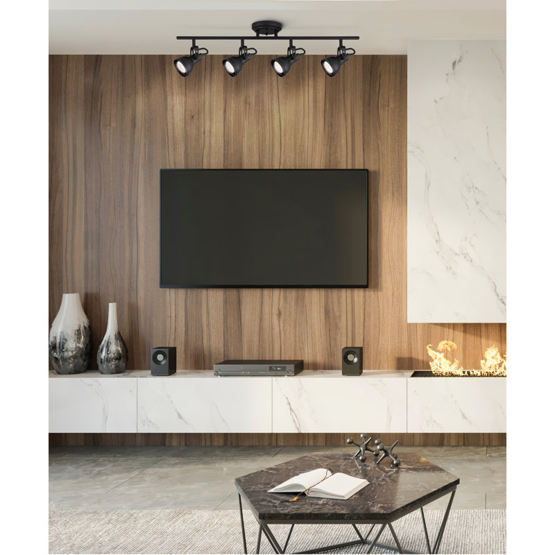 Andover Mills Fedler 29" 4 - Light Track Kit | Wayfair