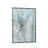 Bay Isle Home™ Canvas Tropical Leaf Blue Framed Wall Art with Gold ...