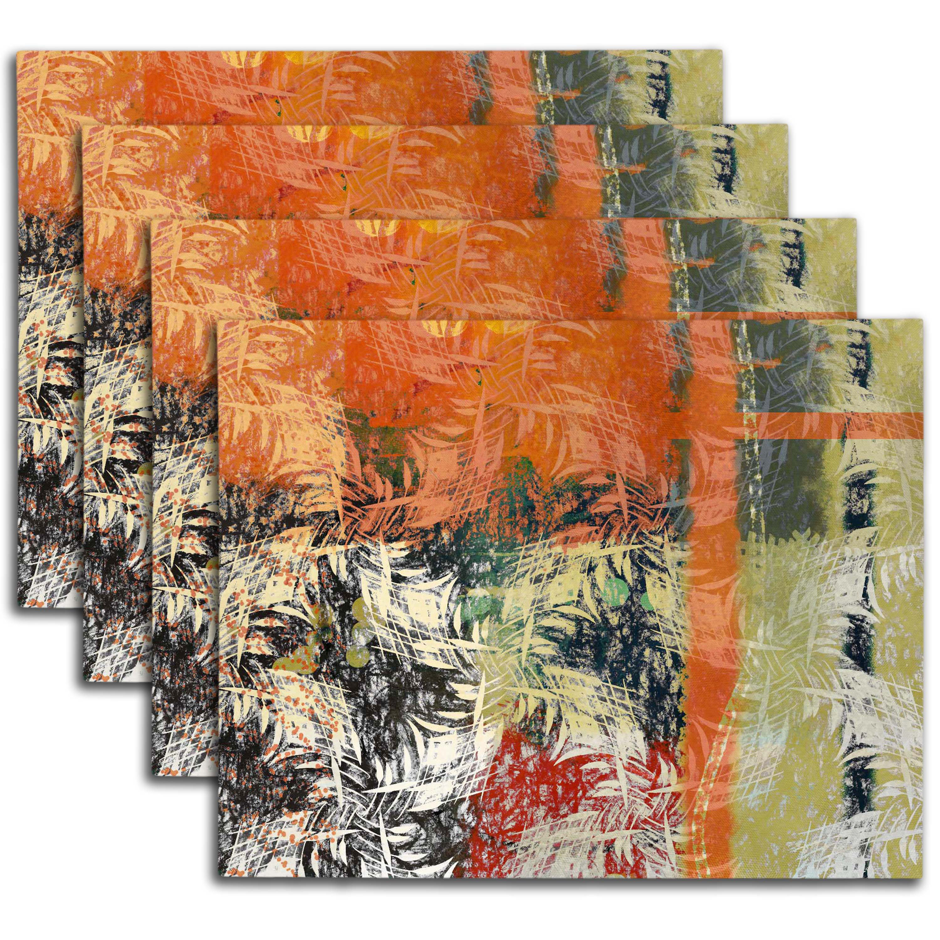 LeRoi Products Polyester Abstract Placemat | Wayfair