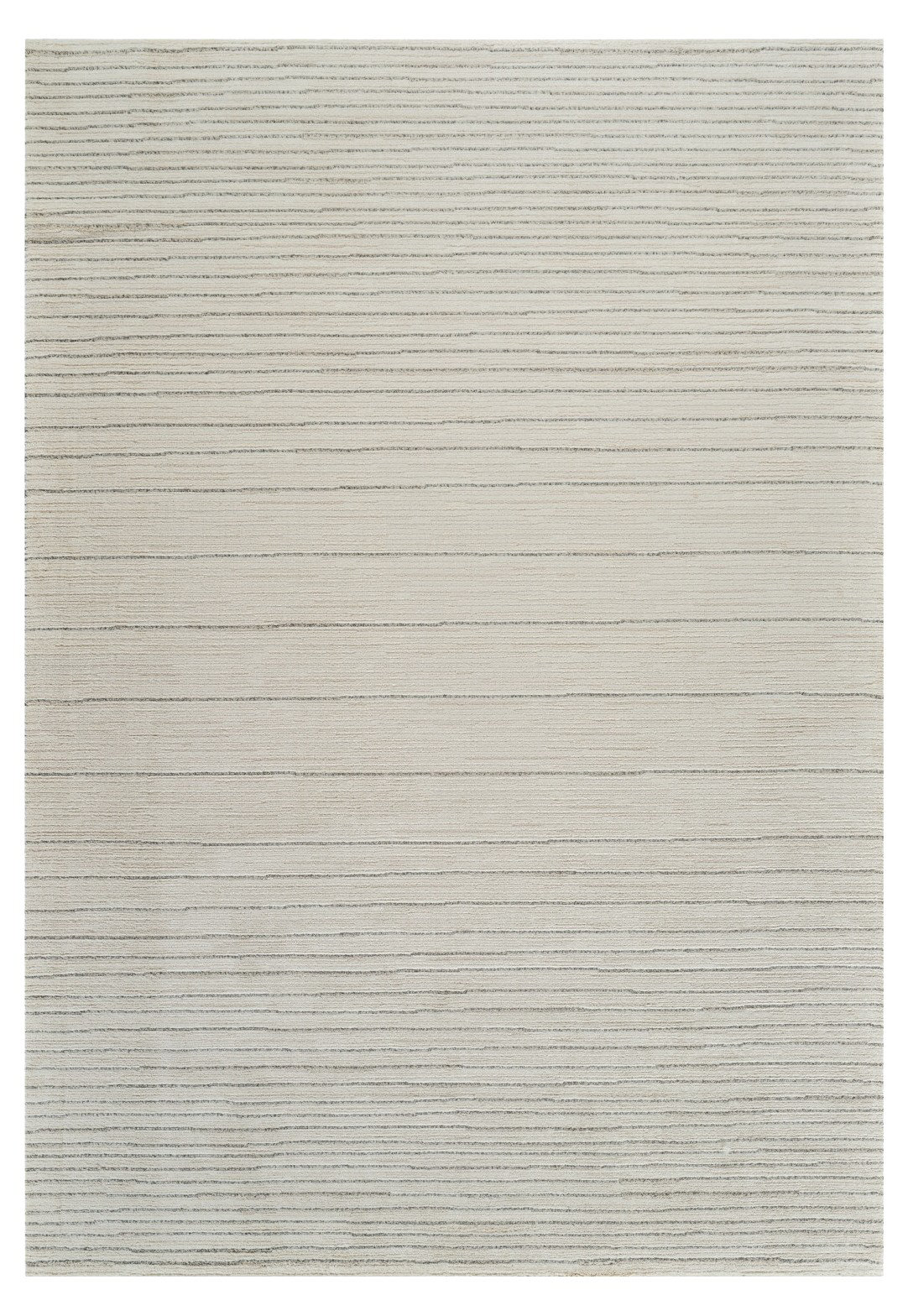 HomeRoots 8' Cream and Beige Abstract Non Skid Runner Rug | Wayfair