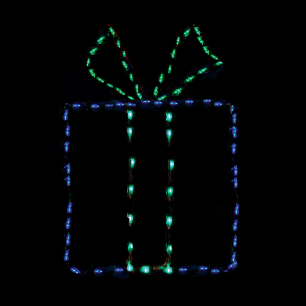 Brite Ideas Gift Box - Bow Lighted display & Reviews | Wayfair