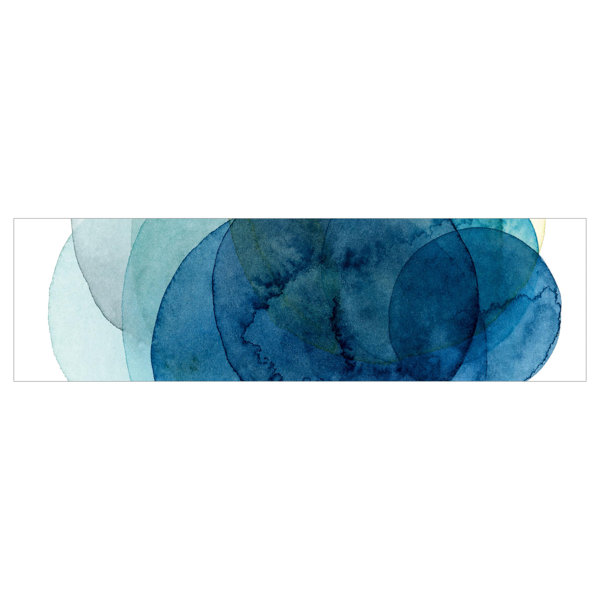 Ivy Bronx 80 x 280cm PVC Tile in Blue | Wayfair.co.uk