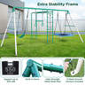 Klo Kick Swing Sets For Backyard With Monkey Bars, Belt Swing, Platform ...