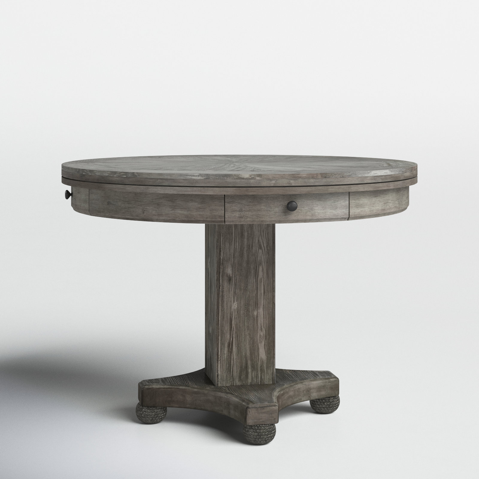 Union Rustic Chantay 52'' 8 - Player Pine Poker Table & Reviews | Wayfair