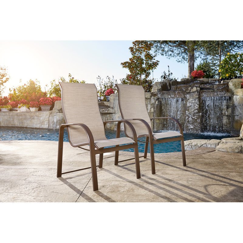Winston Seagrove II Ultra High Back Patio Dining Chairs | Wayfair
