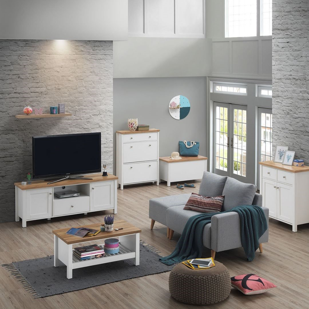 August Grove Foote 3 Piece Entertainment Unit for TVs up to 55" Set ...
