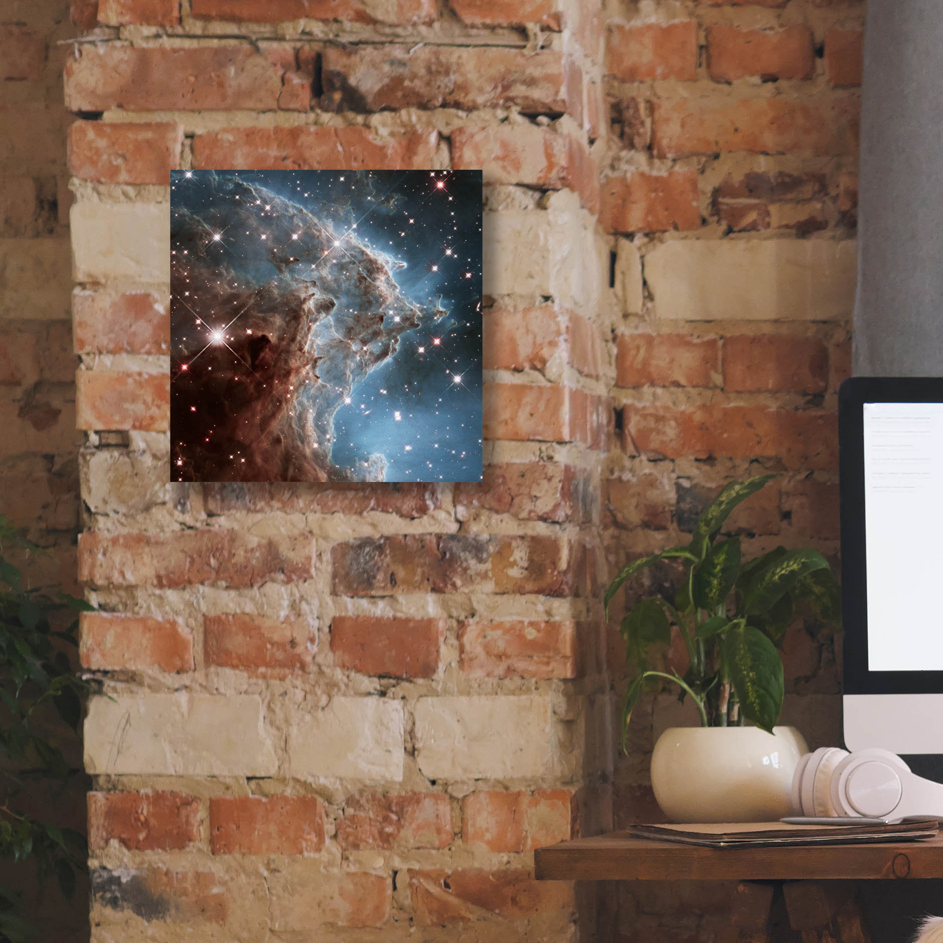 Ebern Designs 'Monkey Head Nebula' by NASA's Hubble Space Telescope ...