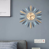 Wayfair | Blue Wall Clocks You'll Love in 2023