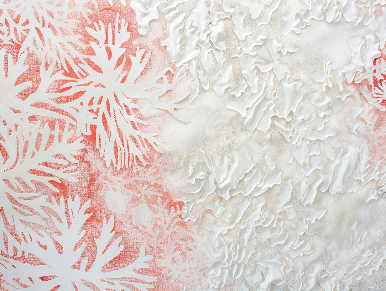 VisionDecor Organic Coral Bedding Cool pattern Comforter Natural | Wayfair