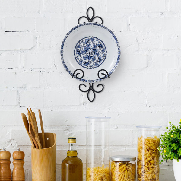 Winston Porter Wall Plate Holder Floating Wall Shelf | Wayfair